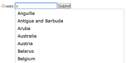 Create a native HTML5 autocomplete - Mario Araque